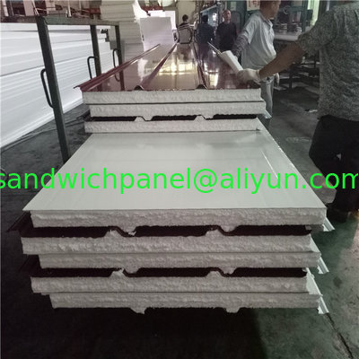 eps sandwich roof panel 1050-50-0.4mm RAL3005 steel sheet up and RAL9002 down