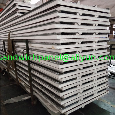 10kg EPS roof panel 1050-50-0.426mm sandstone steel sheet up and wood grain down