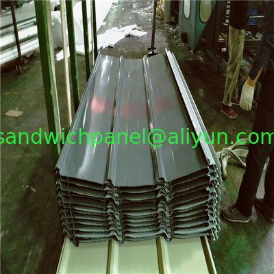 sliver grey corrugated roof sheets 3000-1050-0.426mm for poultry farming