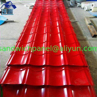 cheap building materials blue corrugated roof sheet 4000-840-0.476mm