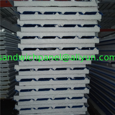 30mm silver paper polyurethane foam sandwich roof panel 840-30-0.376mm for house