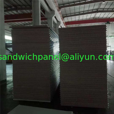 metal fireproof interior 50mm modified eps sandwich wall panel for warehouse