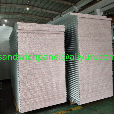 25kg waterproof modified eps sandwich wall panels 1150-50-0.376mm for prefab house