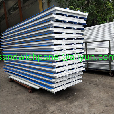 4m length outdoor moisture proof eps sandwich roof panel 1050-50-0.376mm for roof tile