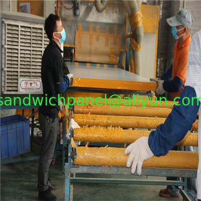 sandwich panel homes 50mm rock wool sandwich board with fireproof