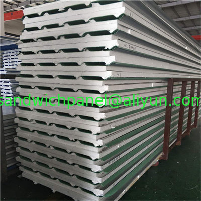 30mm green moisture proof eps sandwich roof panel for prefabricated luxury villa house