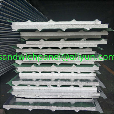 30mm green moisture proof eps sandwich roof panel for prefabricated luxury villa house