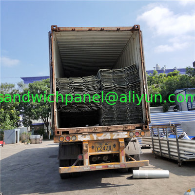 840mm build materials insulated roof sheet with 0.476mm thickness for caravan