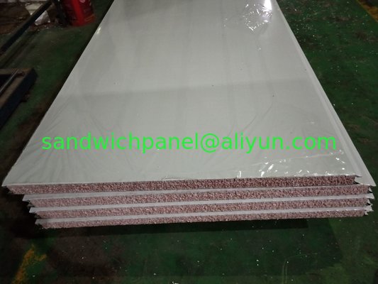 waterproof 50mm styrofoam wall decoration partition sandwich panel with 0.426mm