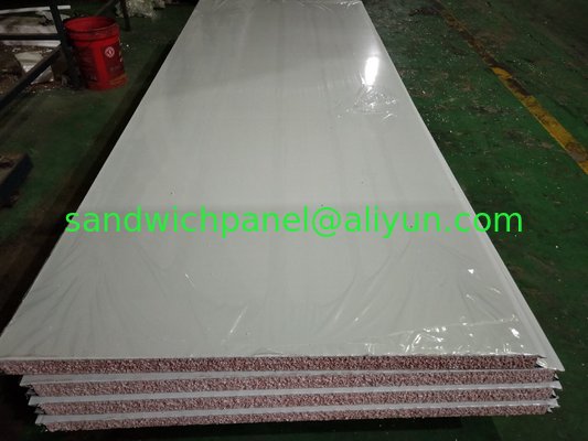 waterproof 50mm styrofoam wall decoration partition sandwich panel with 0.426mm
