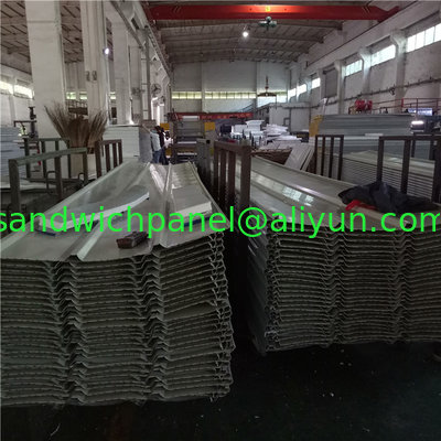 1050 ivory white sheet metal roofing tile with 0.426mm for construction buildings
