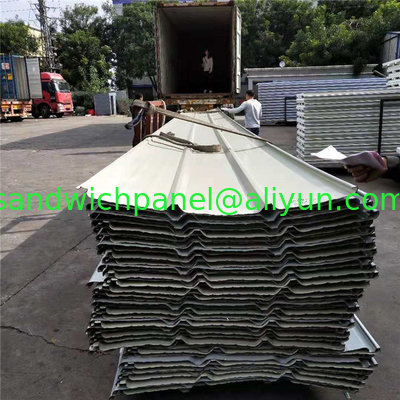 1050mm ivory white steel roof sheets with 0.426mm for vegetable market