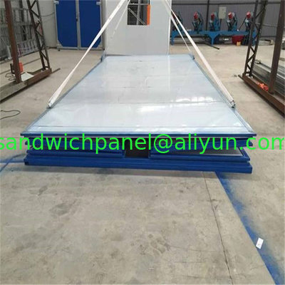 prefabricated 20ft waterproof eps sandwich panel container house for office