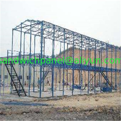 lightweight steel structure K type prefabricated house with 8 grade earthquake resistance