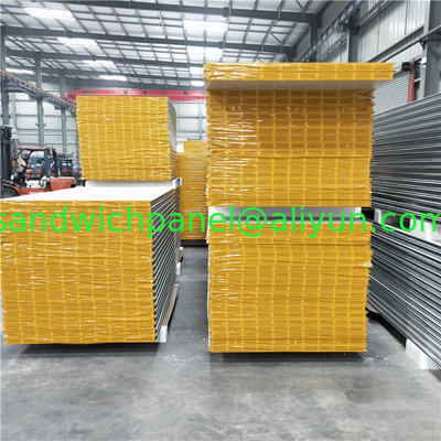 heat proof greywhite 0.376mm hollow  mgo sandwich panel for clear room