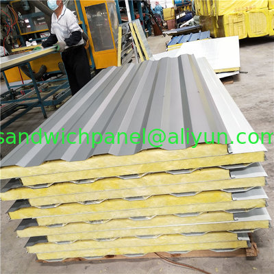 50mm 0.6mm galvanized glass wool container house sandwich wall panel for worker house