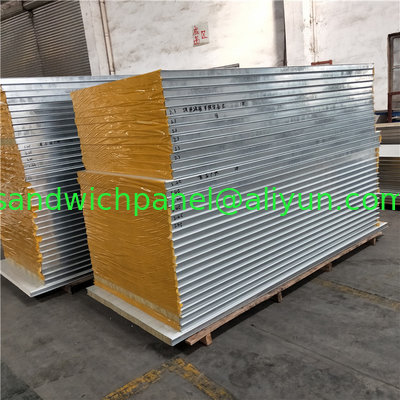 50mm rock wool sandwich panel with protective film for construction buildings