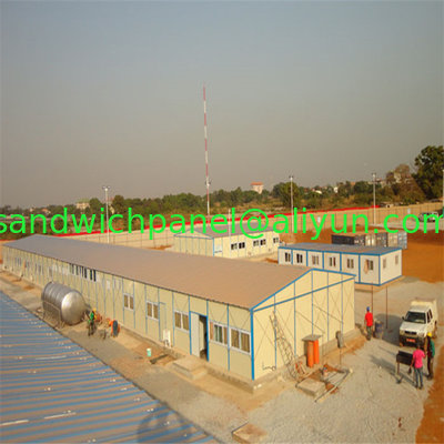 light steel eps sandwich panel prefabricated house fast assemble for workers camp