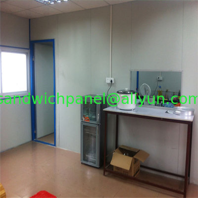 2 floors easy assemble and disassemble prefabricated house for workers