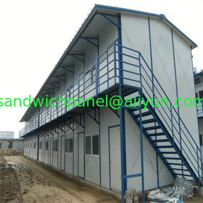 2 floors easy assemble and disassemble prefabricated house for workers