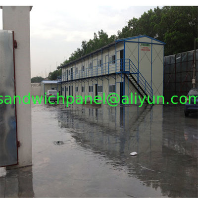 2 floors slope -40C°-80C° K type prefabricated house with light steel structure