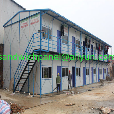 ready make K prefabricated house with 50mm eps sandwich panel for workers dormitory
