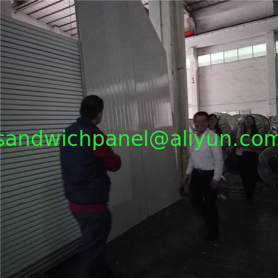 1150-50-476mm greywhite steel sheet eps sandwich panel with protective film both side