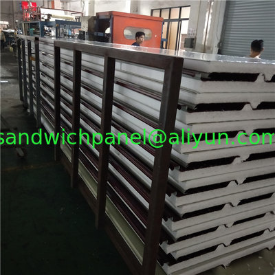 MOQ 426.3 sqm 50mm eps sandwich roof panel with 0.4mm steel sheet for sale