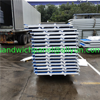 30mm PVC eps sandwich roof panel with 12kg density for fast prefabricated buildings