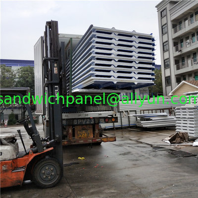 strong and waterproof 30mm PVC eps sandwich panel with 12kg used for 10 years