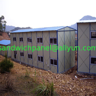 light steel structure prefab eco homes resist 8grade wind for construction buildings