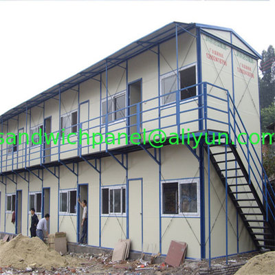 light steel structure prefab eco homes resist 8grade wind for construction buildings