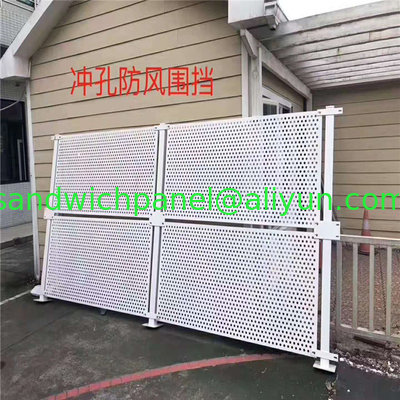 more than 30 years windproof iron fence with column 100*100*1.5mm can be moved different places