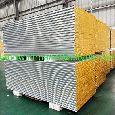 50mm hollow core mgo sandwich panel with protective film used for wall panel