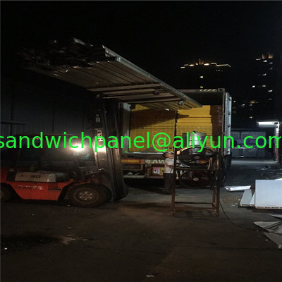 greywhite 50mm hollow mgo sandwich panel with 0.426mm thickness stel sheet for clean room