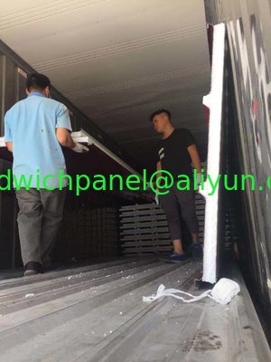 1150-50-426 eps sandwich panel with protective film and density 8kg for prefab villa