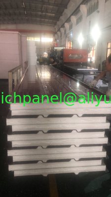 1150-50-426 eps sandwich panel with protective film and density 8kg for prefab villa
