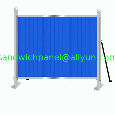different colors 950-50-326 eps sandwich panel fence for road maintenance