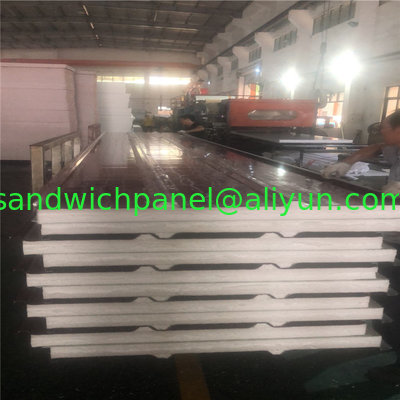 lightweight greywhite 50mm styrofoam sandwich panel for poultry farm