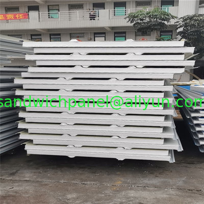 light weight 1050 -50-326mm eps sandwich roof panel for K  type prefabricated house