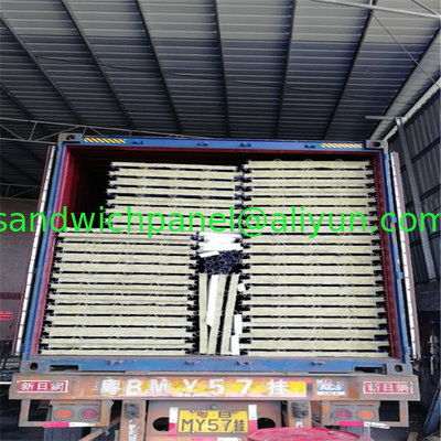 50mm rock wool sandwich roof panel with 11900 and 1500mm long for warehouse
