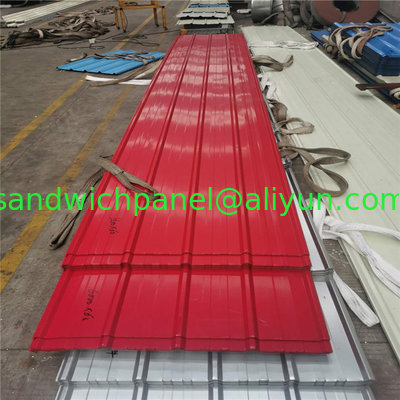 lifespan 20 years wine red 0.476mm thickness of corrugated roof steel sheet for poultry farm