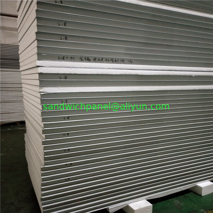 50mm color steel exterior EPS sandwich wall panel 11900x1150mm for wall and ceiling