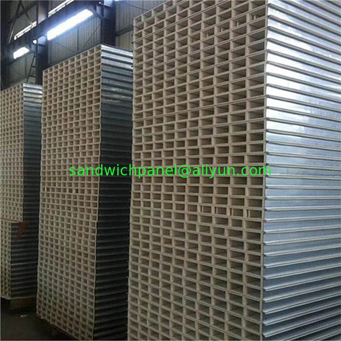 glass magnesium oxide sandwich panel 5950 x 1150 x 50mm for clean room