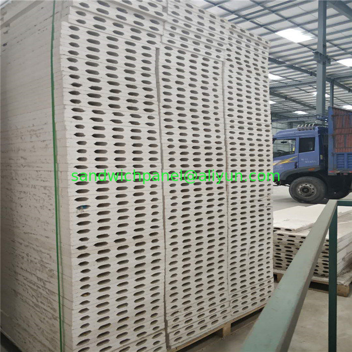 insulated glass magnesium hollow core 5950 x 1150 x 50mm for clean room