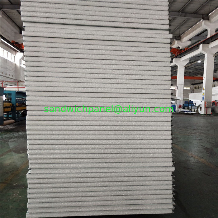 50mm light weight EPS sandwich panel with film for interial and exterior walls