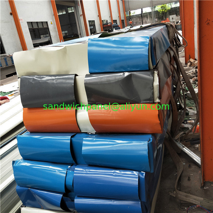 recycle 840 type 0.326mm insulated steel roof sheets for poulty farm