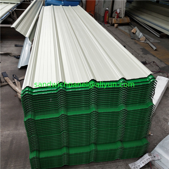 life span 15-20 years 0.376mm cheap metal roofing sheet for prefabricate buildings