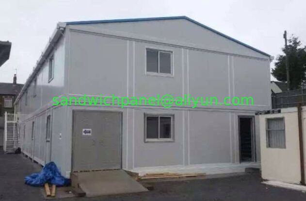 light steel structure eps sandwich panel container house for portable restaurant buildings