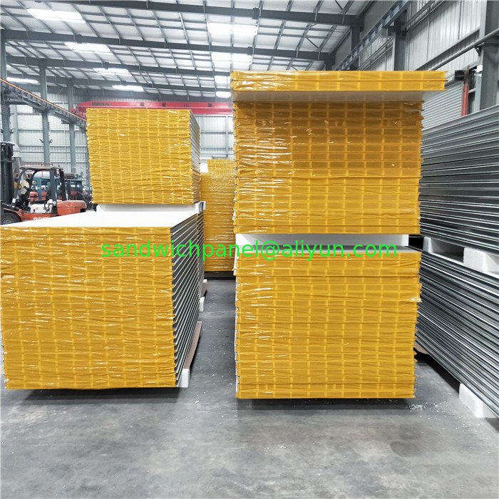 heat proof greywhite 0.376mm hollow  mgo sandwich panel for clear room